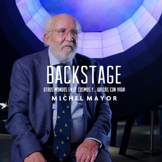 Backstage. Michel Mayor - CaixaForum+