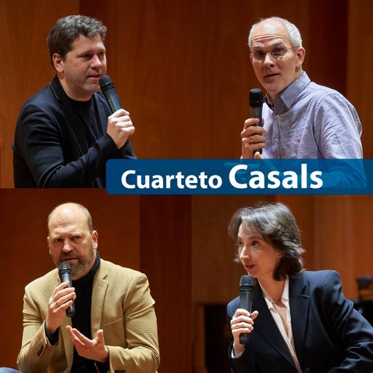 Entrevista al Cuarteto Casals - CaixaForum+